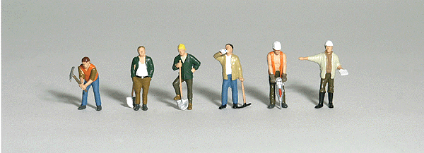 785-1850 - Road Crew 6/ - HO Scale – Trains & Such