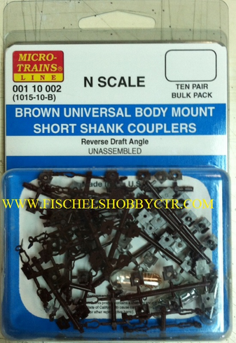 489-110002 - Cplrs Unasmb Bulk Brn 20/ - N Scale – Trains & Such